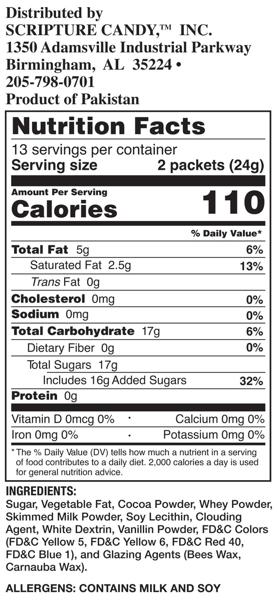 Harvest Sweet Treats, 25 Count – Scripture Candy
