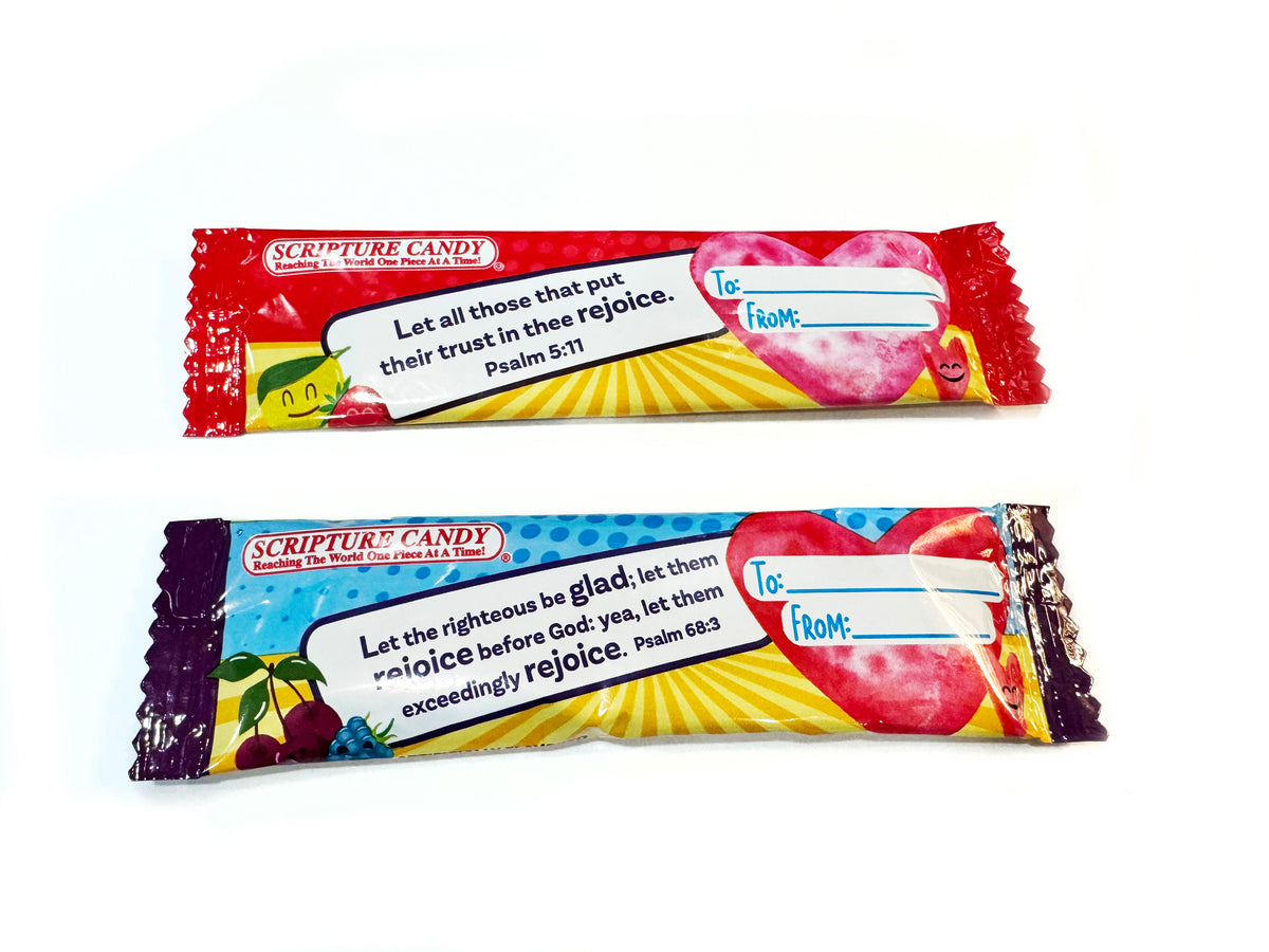 Valentine's Day Fruit Joy Bars, 35 Count – Scripture Candy