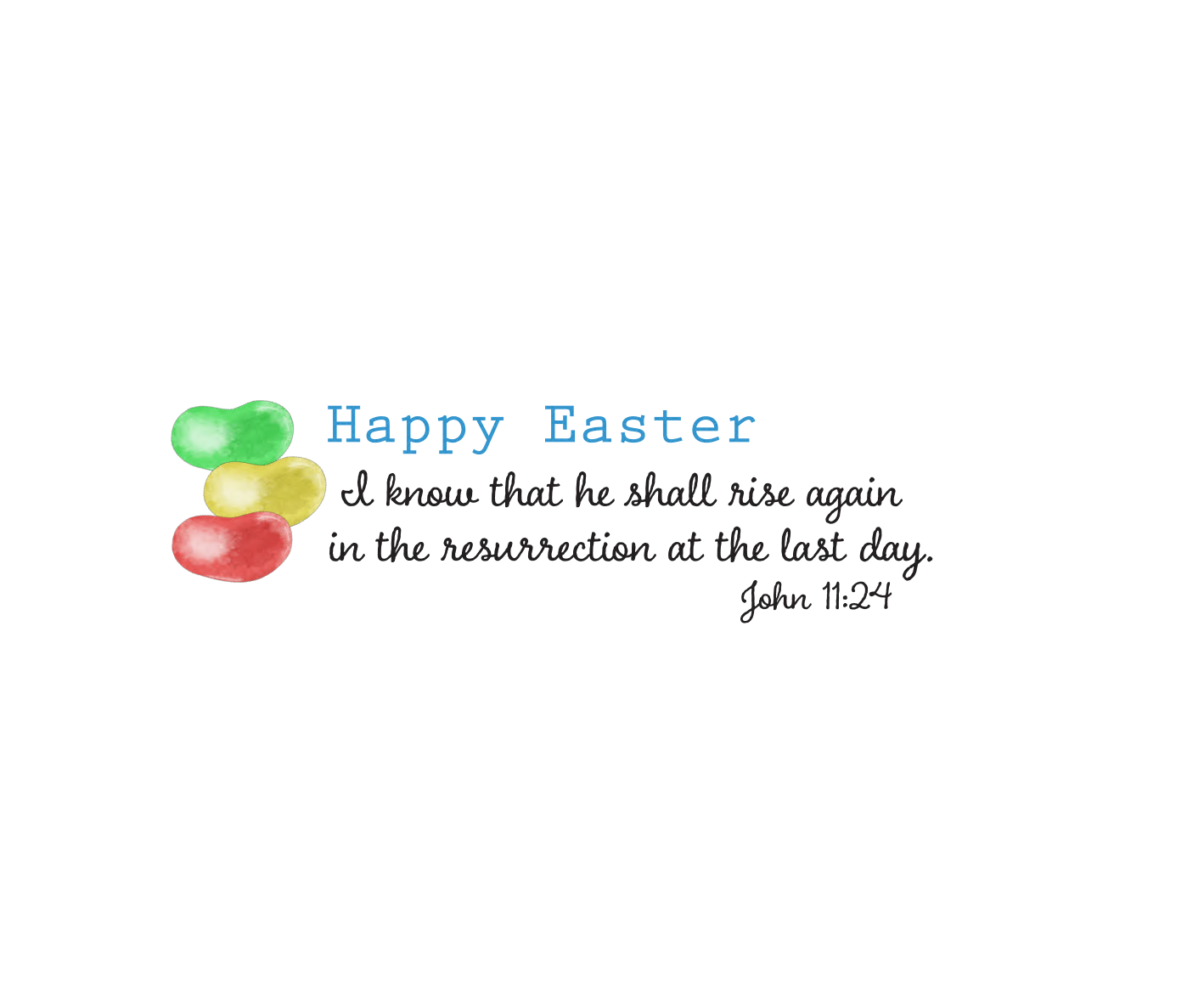 Easter Card – Scripture Candy