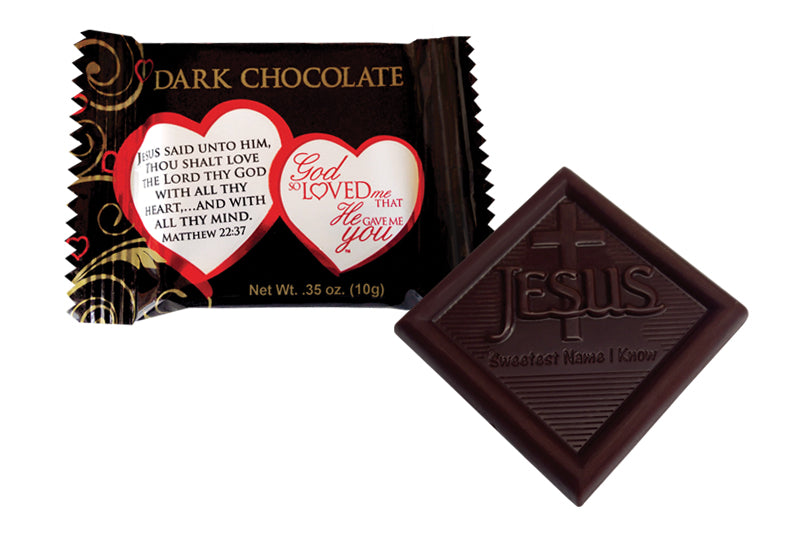 God So Loved Me, That He Gave Me You Milk & Dark Chocolate Stand-Up Po ...